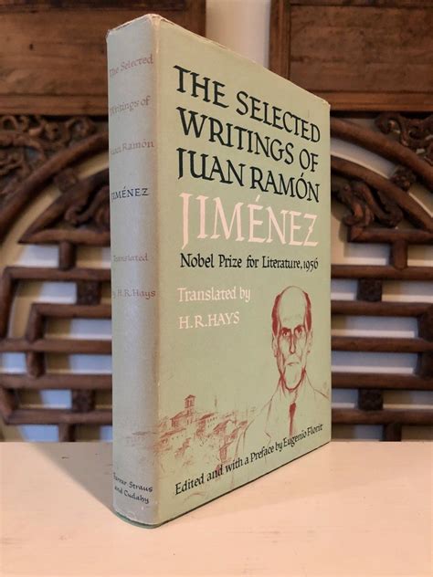 Selected Writings Of Juan Ramon Jimenez By JIMENEZ Juan Ramon With