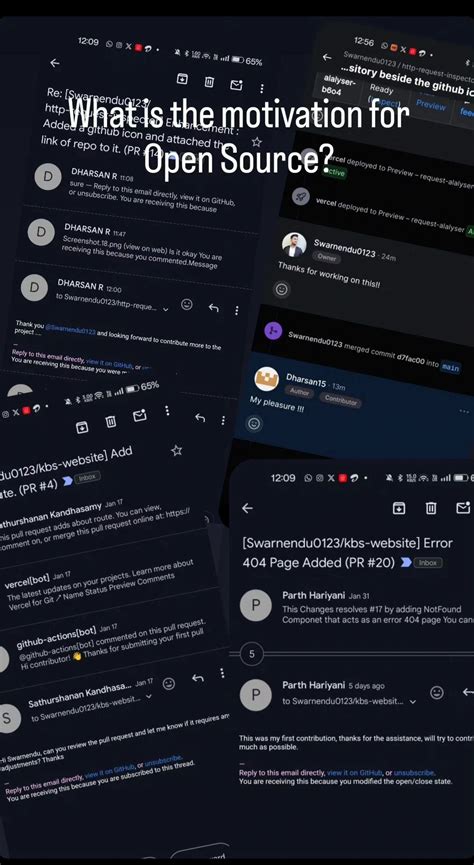 Swarnendu Bhandari On Linkedin What Is The Motivation For Open Source