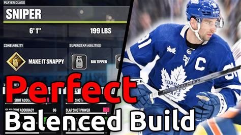 Nhl Perfect Build Do Everything Youtube