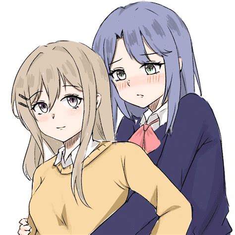 Adachi Sakura And Shimamura Hougetsu Adachi To Shimamura Drawn By
