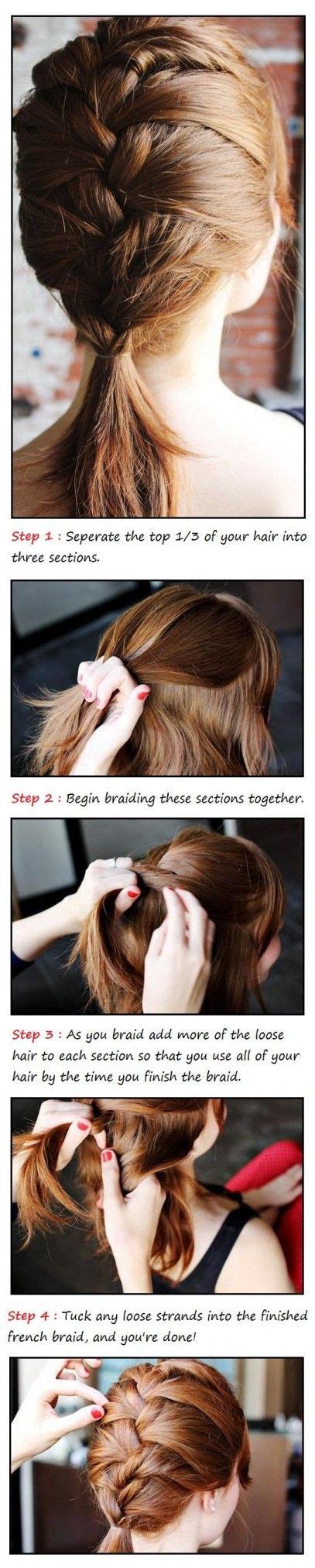 How To French Braid My Own Hair Hairstyle Guides