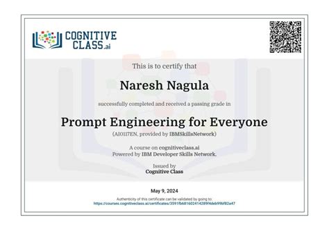 Naresh Nagula On Linkedin Ai Promptengineering Ibm Cognitiveclassai