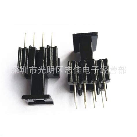 Ee10通讯骨架ee10变压器骨架加高挡板立式44针e1006 阿里巴巴