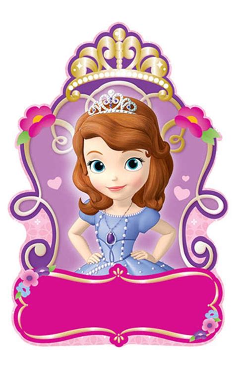 Sofia Princess Más Princess Sofia Invitations Princess Sofia