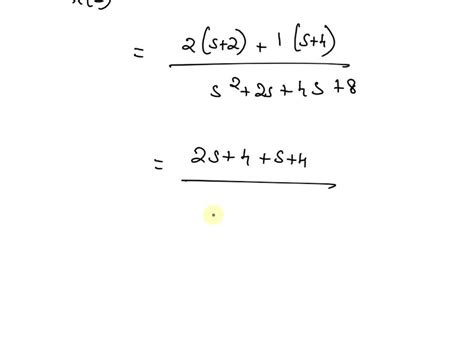 Solved 3 A Causal Lti System S Has The Block Diagram Representation
