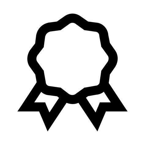 Elegant Certificate Icon For Certifications And Logos