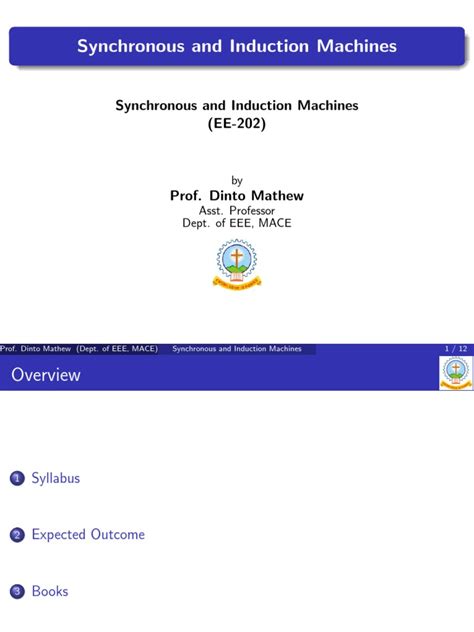 synchronous and induction machines pdf electric motor