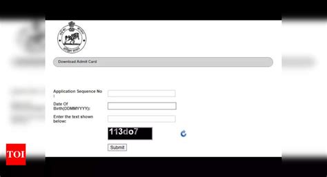 OSSC Junior Clerk Admit Card 2022 Released At Ossc Gov In Check How To