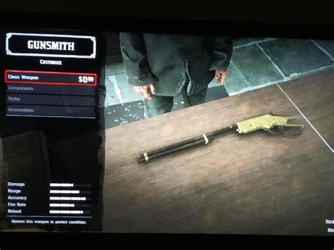 Lancaster Repeater Bug Cant Modify R Reddeadredemption