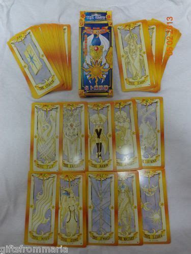 Card Captor Sakura THE Clow Tarot Card SET Anime Manga Japan Cosplay