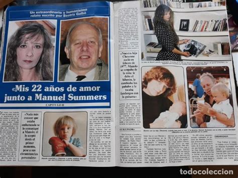 Beatriz Galbo Manuel Summers Comprar Otras Revistas Y Periódicos