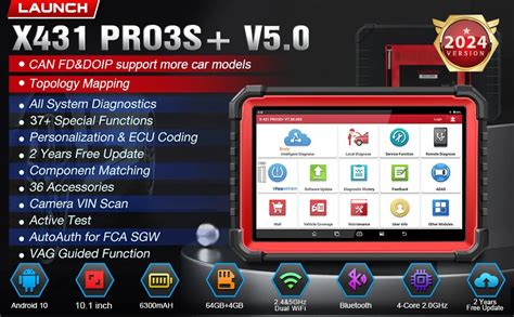 LAUNCH X PRO S V Professional Engine Diagnostic Tools