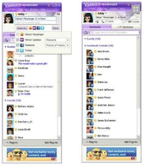 Yahoo Messenger 11 un aperçu des nouveautés