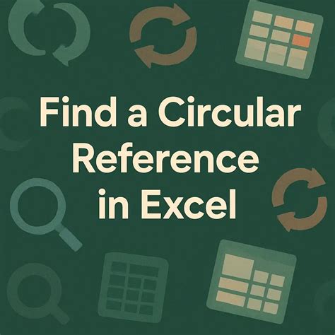 How To Find A Circular Reference In Excel 4 Effective Ways Excel Insider