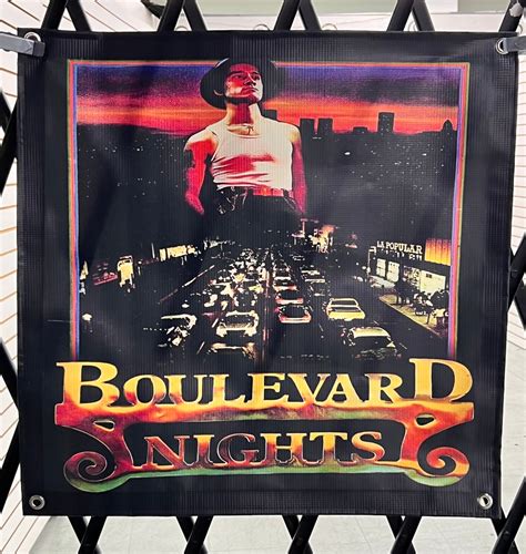 Blvd Nights Movie Banner Etsy