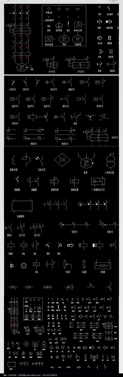 Cad五金开关插座设计图库节点大样图图片下载 红动中国