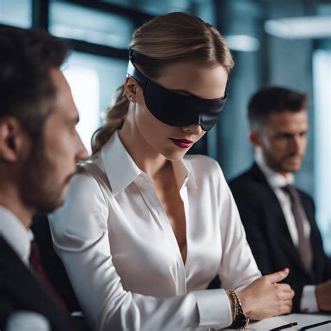 Office Girl Blindfolded During A Meeting By Dgmillan On Deviantart