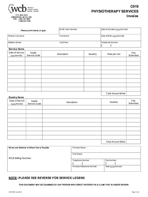 Physiotherapy Bill At 2021 2025 Form Fill Out And Sign Printable Pdf