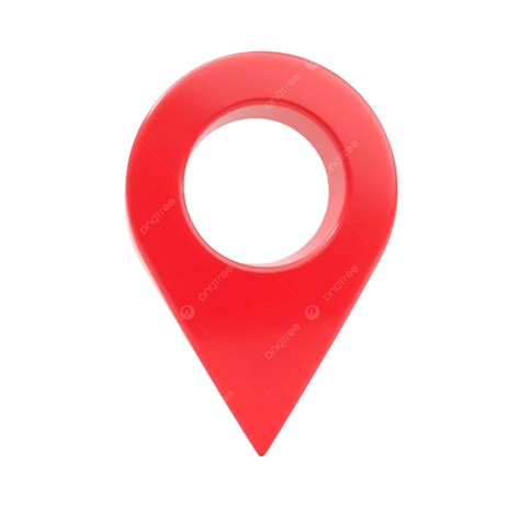 3d Red Map Marker Icon For Location Pin D Map Marker Icon For Location