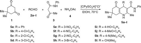 Synthesis Of Hexahydroquinoline 3 Carboxamides 5a L Download Scientific Diagram
