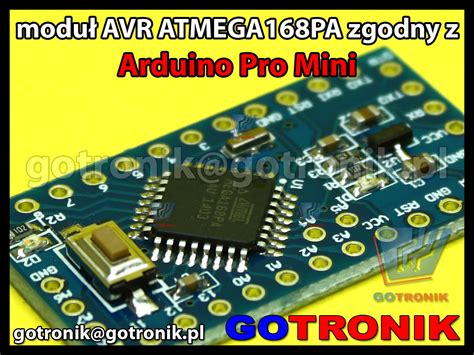 Moduł Atmega168pa Zgodny Z Arduino Pro Mini