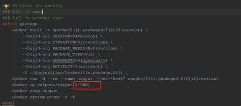 Help Request Docker Cp Lost Parameter Pwd · Issue 268 · Api7apisix Build Tools · Github