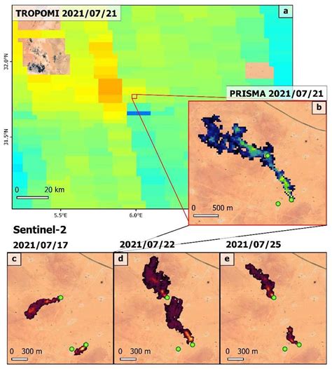 Detection Of Methane Point Sources With High Resolution Satellites