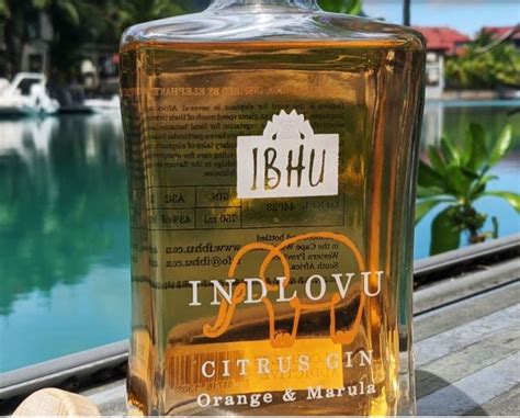 Indlovu Citrus Gin 5 Star African Citrus Spirit