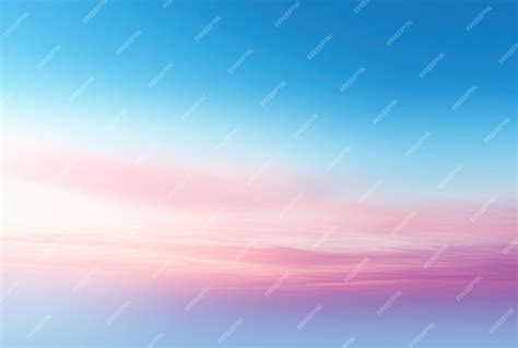 Premium Photo Clear Blue Hazy Day Image Digitalized Sky
