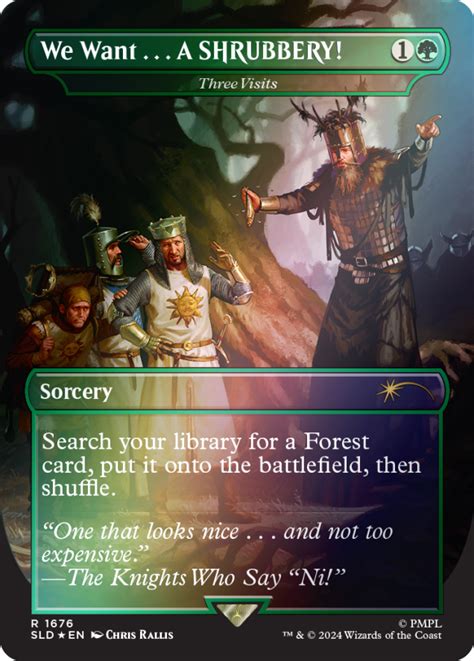 Secret Lair X Monty Python And The Holy Grail Vol 1 Foil Edition