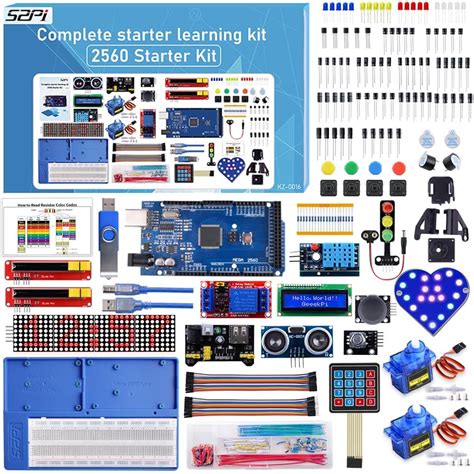 Amazon Geeekpi Arduino Mega R Complete Starter Kit With