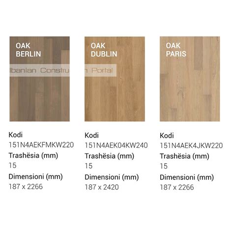 Parket Dru Lisi Me Shkelqim Ose Mat Capital Kahrs Luminosa