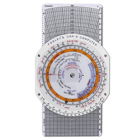 E6b Flight Computer Aviation Plotter Circular Slide Rule Used In