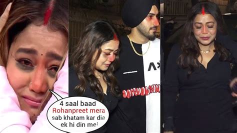 Neha Kakkars Confirmed Her Divorce With Rohanpreet Sing 😱 Youtube