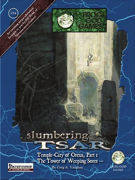 Slumbering Tsar Temple City Of Orcus Pt 1 The Tower Of Weeping