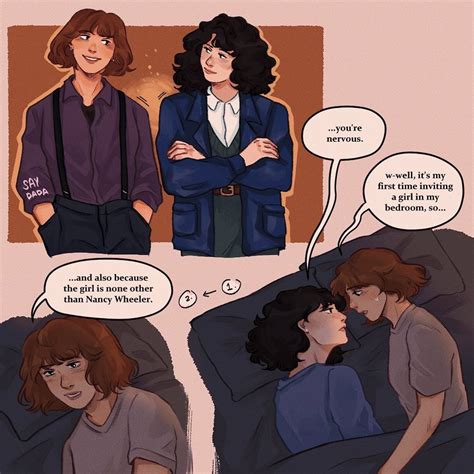 I Love Nancy Wheeler Robin Stranger Things Fanart Stranger Things Funny Stranger Things Meme