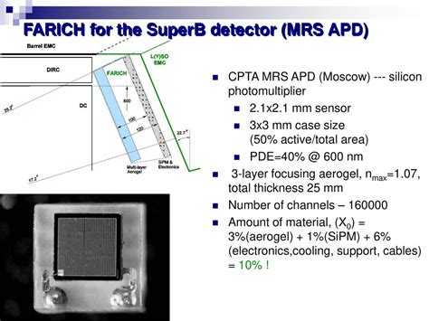 focusing aerogel rich with sipm photodetectors ppt download