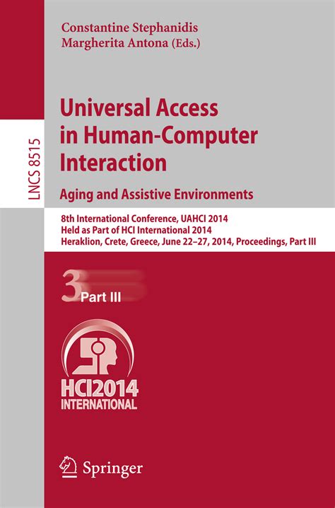 Universal Access In Human Computer Interaction Design And Development