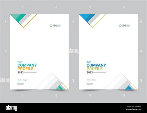 Deckblatt Vorlage Design Vektorhintergrund Stock Vektorgrafik Alamy