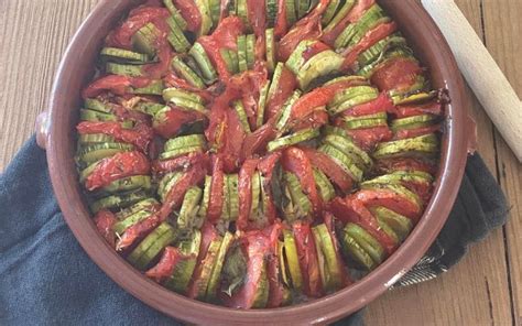 Tian De Courgettes Au Riz Rachel Cuisine