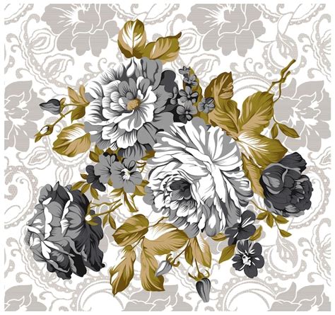 Premium Vector Seamless Background With Flowers