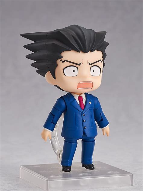 Set Of 6 Nendoroid More Face Swap Phoenix Wright Miles Edgeworth
