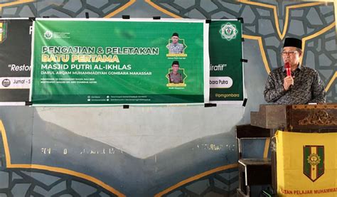 Masjid Kembar Ikon Baru Ponpes Darul Arqam Muhammadiyah Gombara