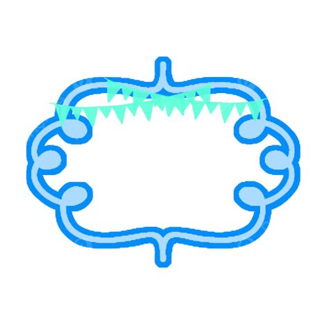 심플한 테두리 일러스트 커브 테두리 카세트 테두리 자유형 테두리 Png 일러스트 및 Psd 이미지 무료 다운로드 Pngtree