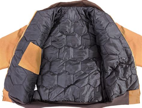 100 American Made Jackets Made In Usa Traditional Brown Duck 12 Oz