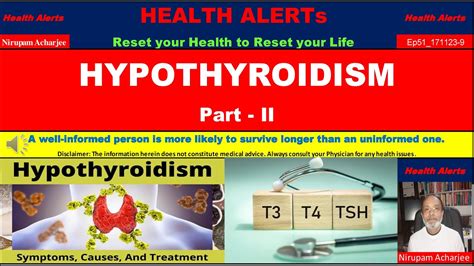 Hypothyroidism Part Ii Youtube