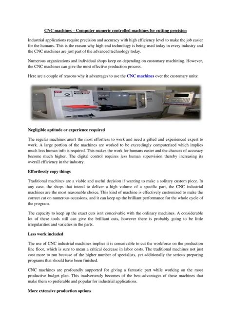 Ppt Cnc Machines Powerpoint Presentation Free Download Id2136900