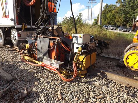 Industrial History MoW Electric Welding Of Rails