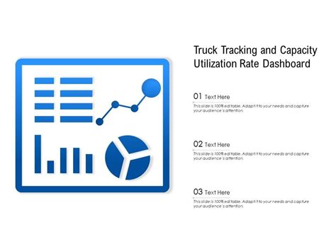 Truck Tracking And Capacity Utilization Rate Dashboard Powerpoint