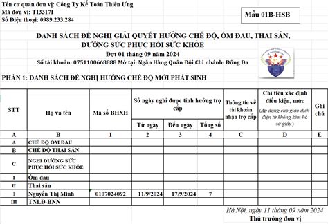 Hồ sơ hưởng chế độ nghỉ dưỡng sức sau sinh năm 2024 mới nhất